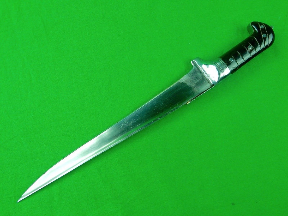 Vintage Afghanistan Afghan Dagger Fighting Knife w/ Scabbard – ANTIQUE ...