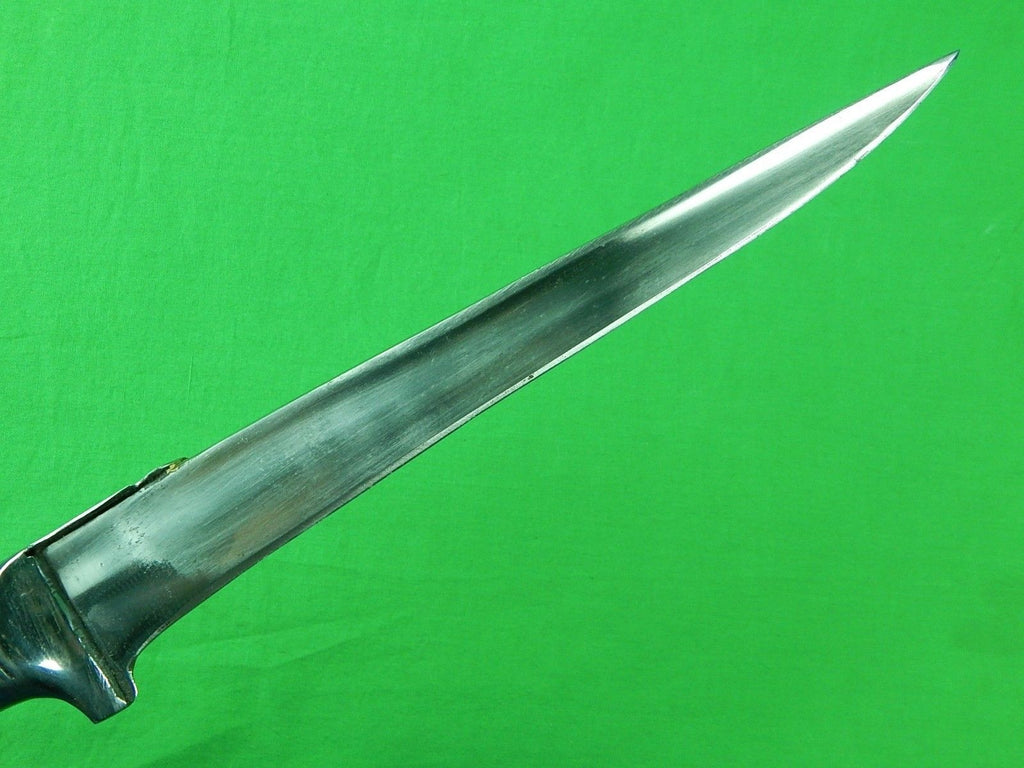 Vintage Afghanistan Afghan Dagger Fighting Knife w/ Scabbard – ANTIQUE ...