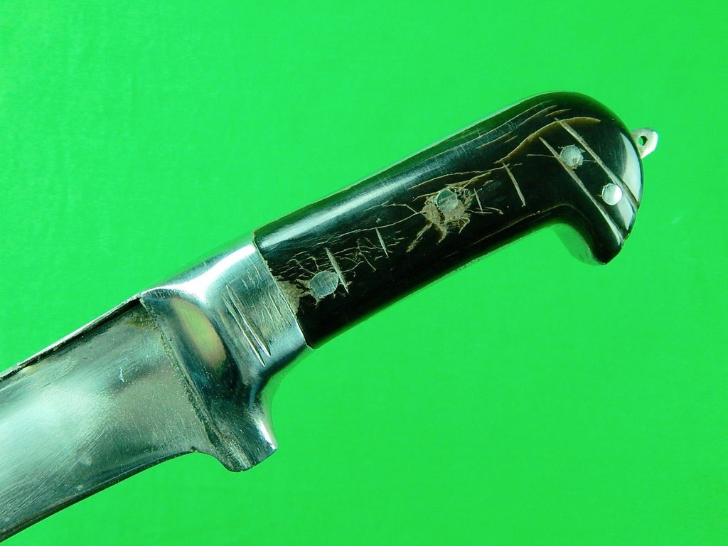 Vintage Afghanistan Afghan Dagger Fighting Knife w/ Scabbard – ANTIQUE ...