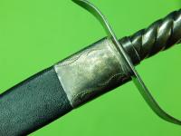 Vintage Antique Old South American America Small Silver Dagger Knife ...