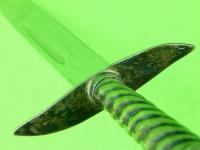 Vintage Antique Old South American America Small Silver Dagger Knife ...