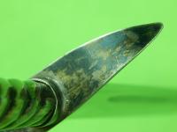 Vintage Antique Old South American America Small Silver Dagger Knife ...