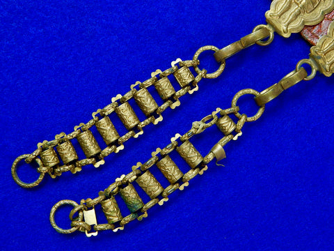 Vintage Antique Old US Masonic Fraternal Sword Belt Hangers Hanger ...