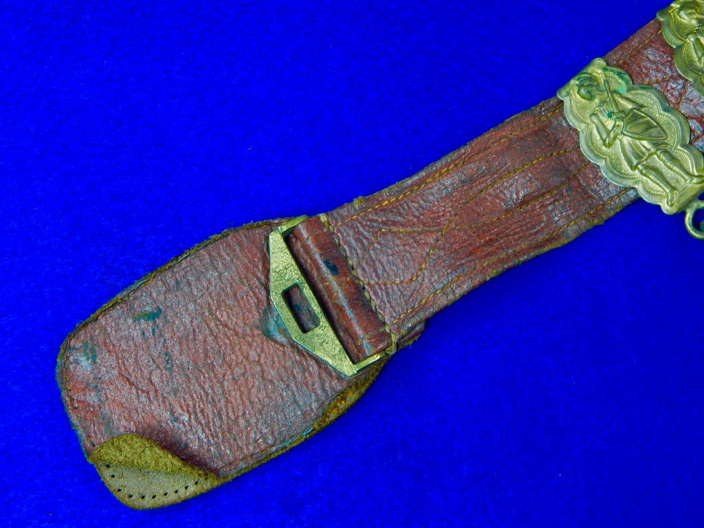 Vintage Antique Old US Masonic Fraternal Sword Belt Hangers Hanger ...