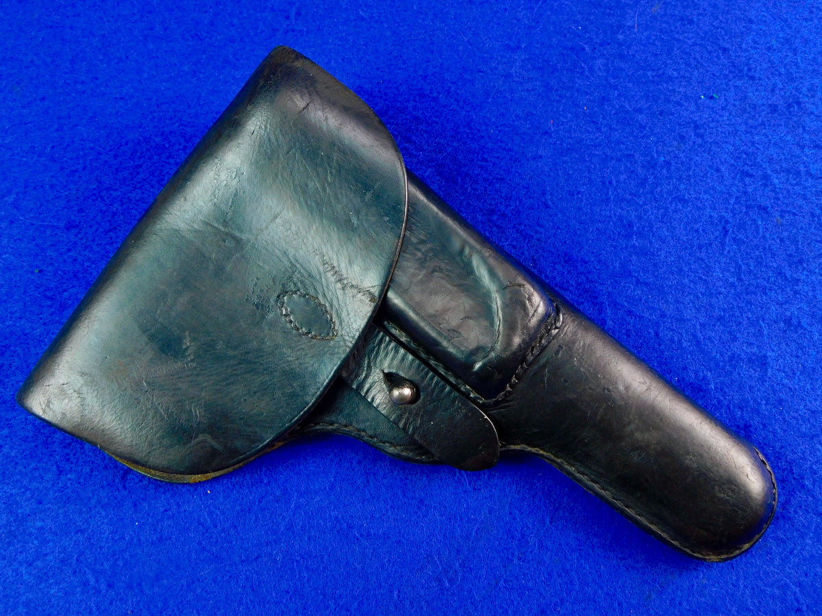 Vintage Early Post WW2 Spanish Spain Astra 600 Pistol Revolver Leather ...