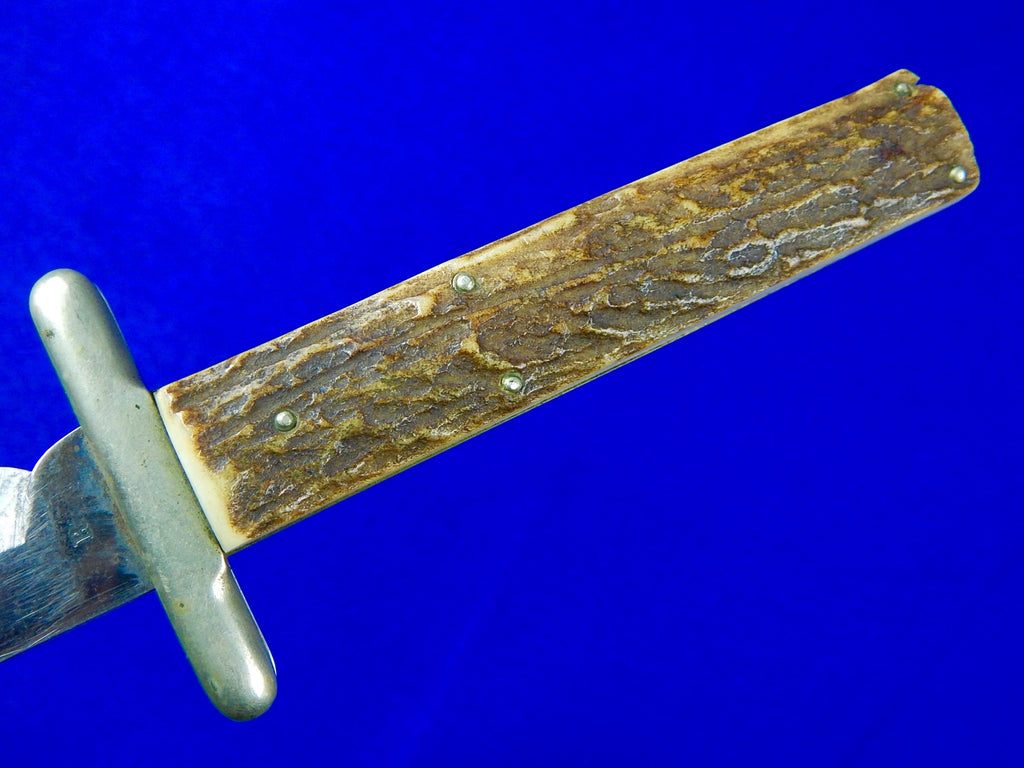 Vintage German Germany Hunting Fighting Knife w/ Sheath – ANTIQUE ...