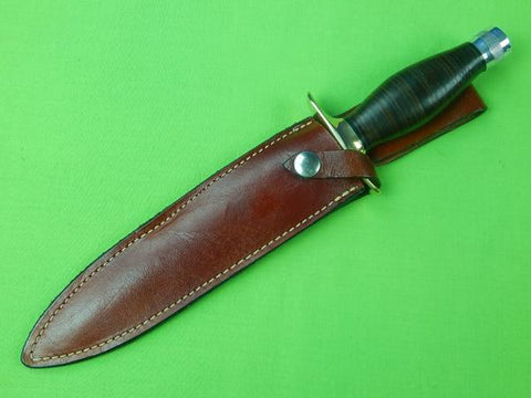Vintage Italian Italy Stiletto Double Edged Commando Spear Point Fight ...