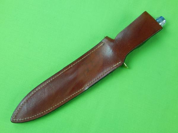 Vintage Italian Italy Stiletto Double Edged Commando Spear Point Fight ...