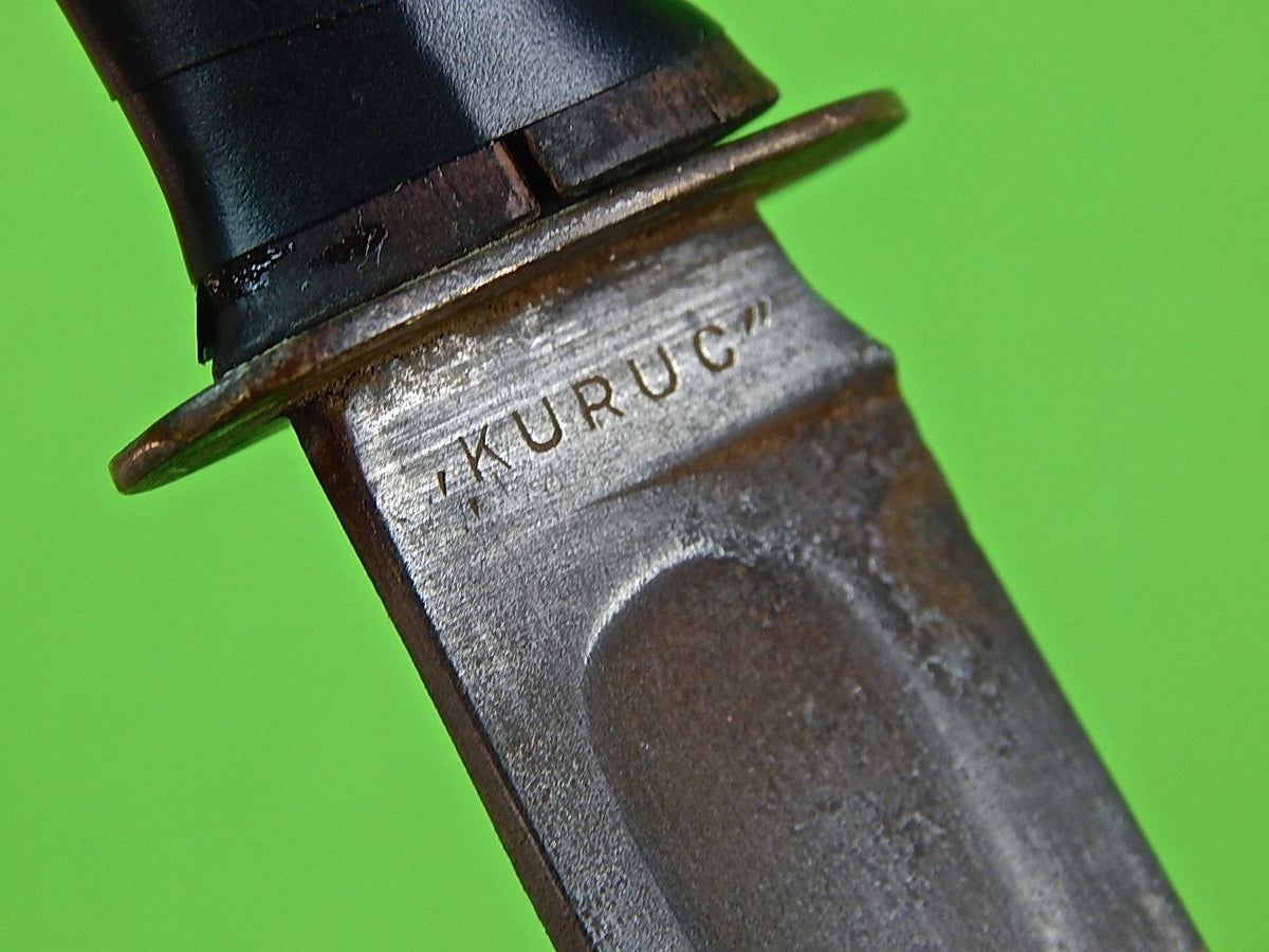 Vintage Old Hungarian Hungary KURUC PESTER Hunting Fighting Knife ...