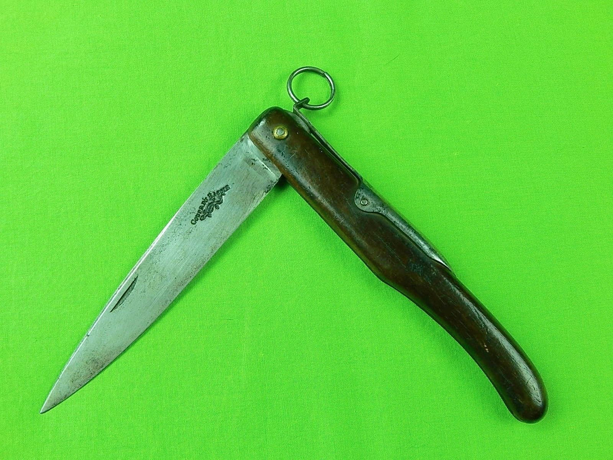 Vintage Old Spain Spanish Navaja Folding Knife – ANTIQUE & MILITARY ...