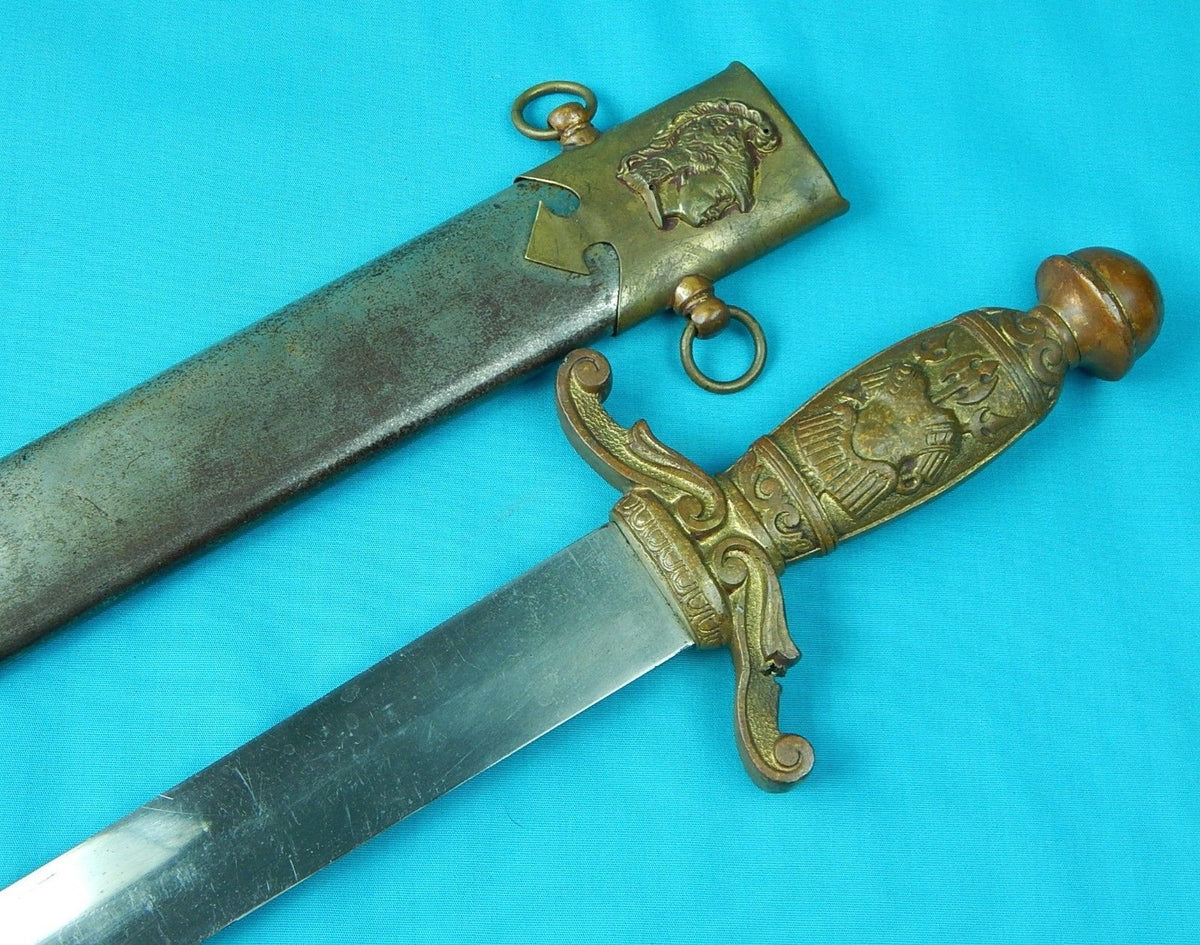 Vintage Old US German Made Fraternal Masonic Sword w/ Scabbard ...