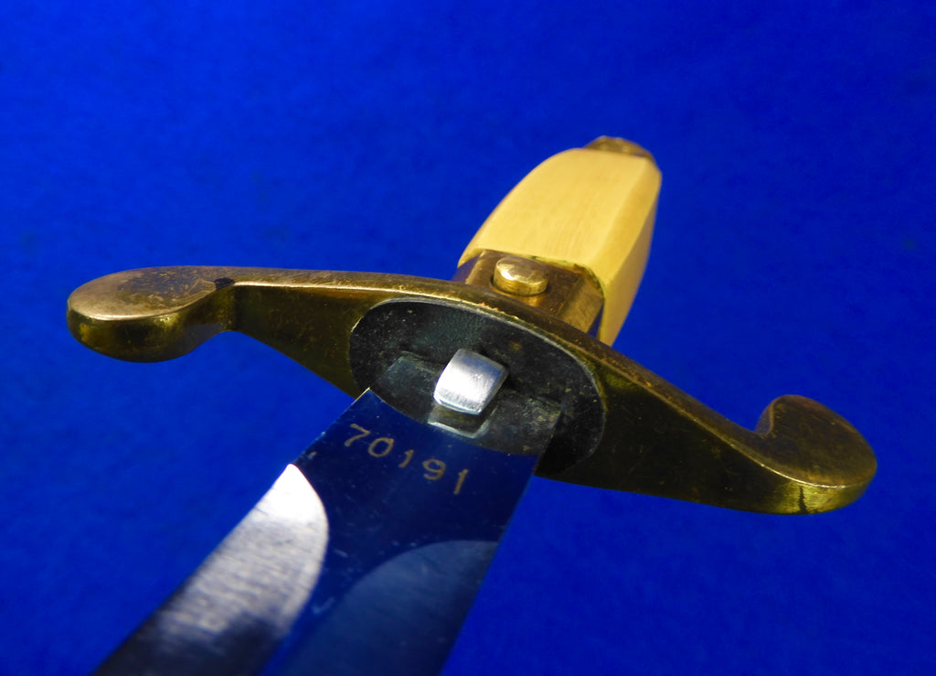 Vintage Soviet Russian Russia USSR Navy Officer's Dagger Fighting Knif ...