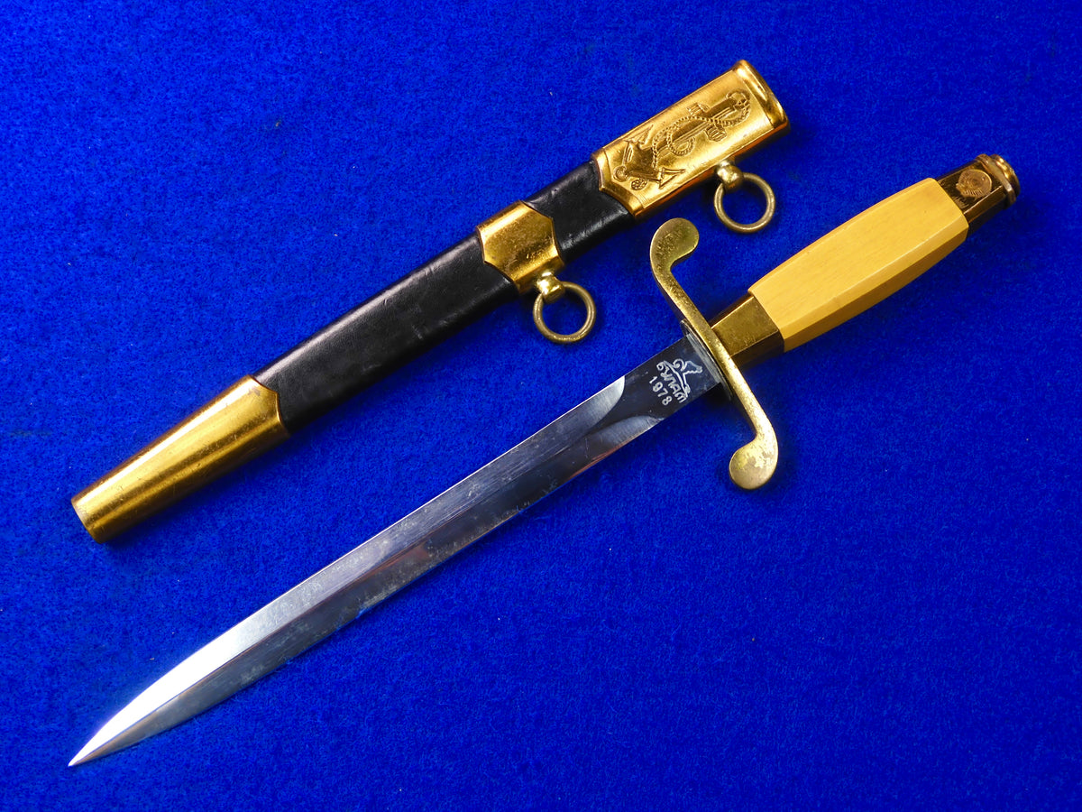 Vintage Soviet Russian Russia USSR Navy Officer's Dagger Fighting Knif ...