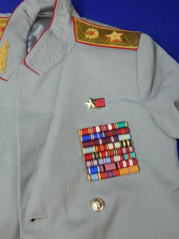 Vintage Soviet Russian Russia USSR Post WW2 Marshal Tunic Jacket Coat ...