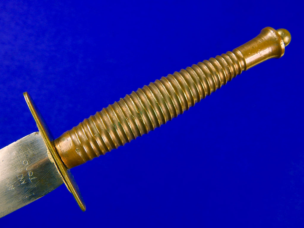 Vintage Spanish Spain Fairbairn Sykes Stiletto Fighting Knife w/ Sheat ...
