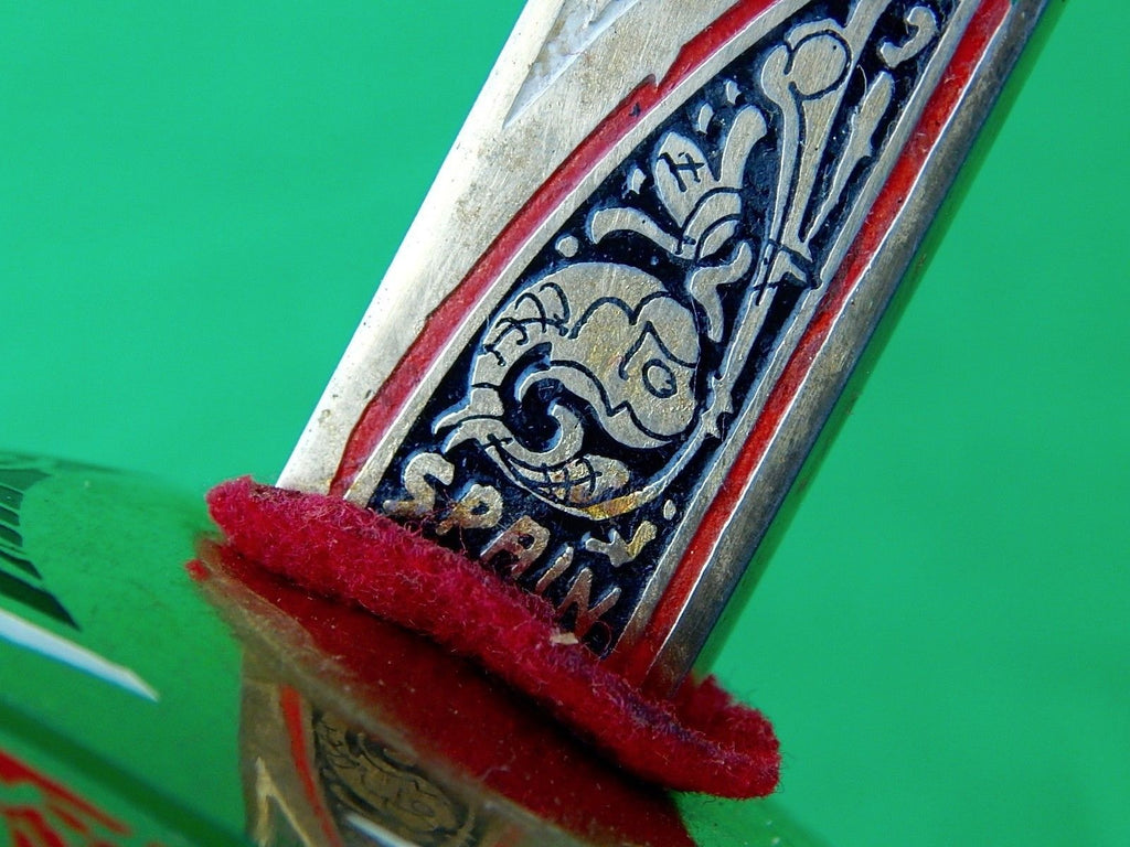 Vintage Spanish Spain Medieval Style Engraved Decorative Sword ...