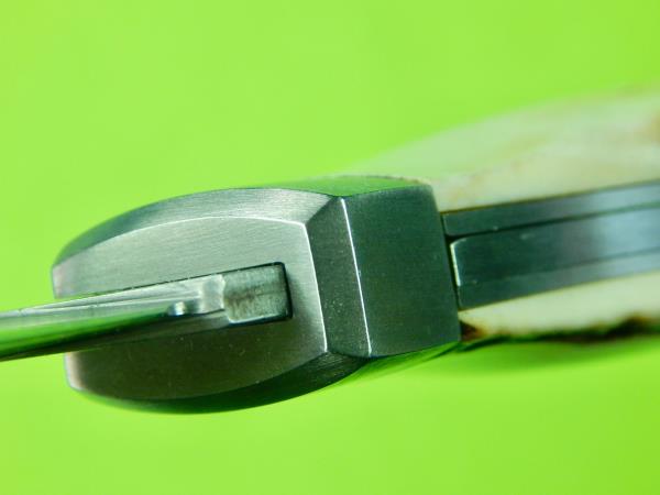 Vintage US BenchMark Rolox AD383 Viper Stag Folding Pocket Knife w/ Sh ...