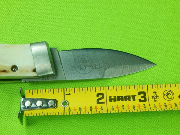 Vintage US BenchMark Rolox AD383 Viper Stag Folding Pocket Knife w/ Sh ...