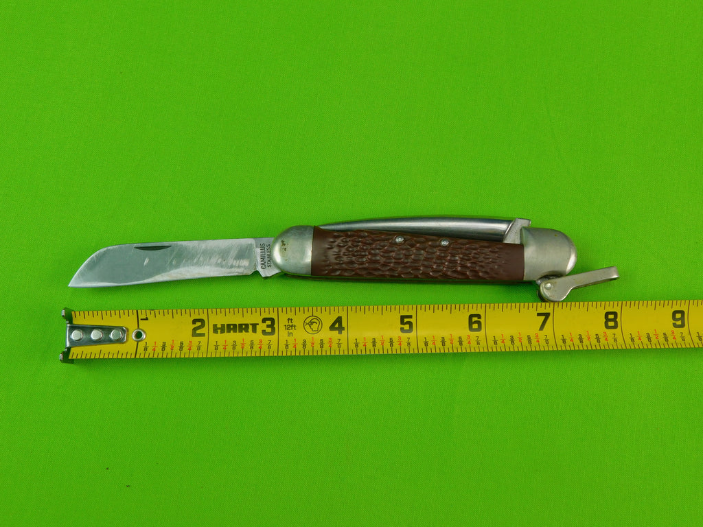 Vintage US Camillus Marlin Spike Sailors Navy Naval Rigging Folding Po ...