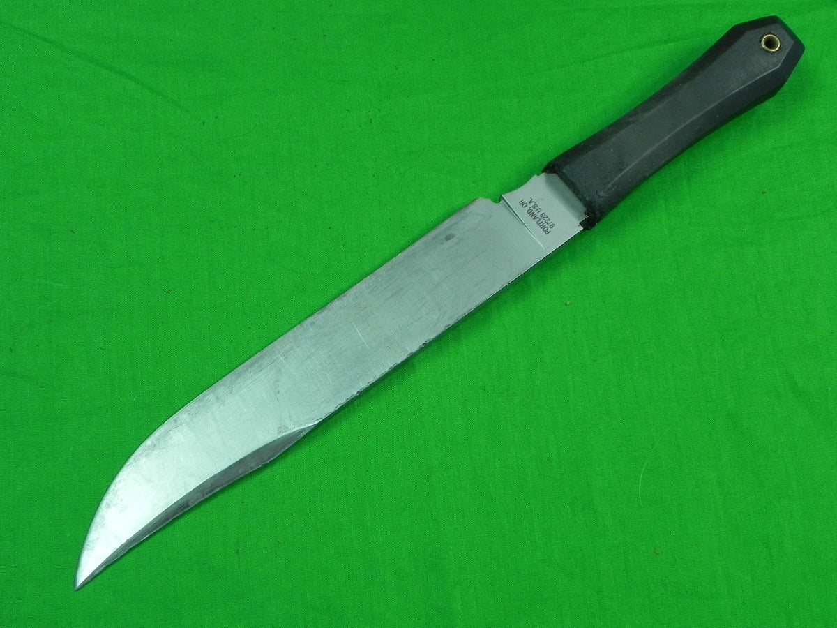 Vintage US GERBER Commando Bowie Huge Fighting Knife w/ Sheath ...