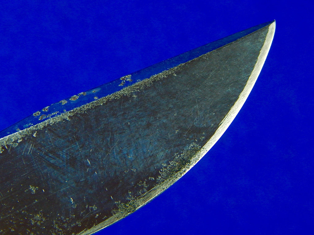 Vintage US HOLLINGER Hunting Fighting Knife w/ Sheath – ANTIQUE ...