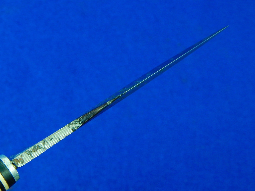 Vintage US HOLLINGER Hunting Fighting Knife w/ Sheath – ANTIQUE ...