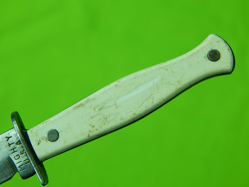 Vintage Old US Mighty MINI Miniature Bowie Knife – ANTIQUE & MILITARY ...