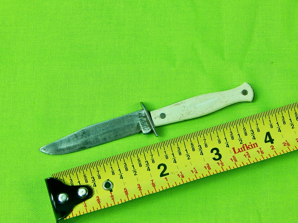 Vintage Old US Mighty MINI Miniature Bowie Knife – ANTIQUE & MILITARY ...