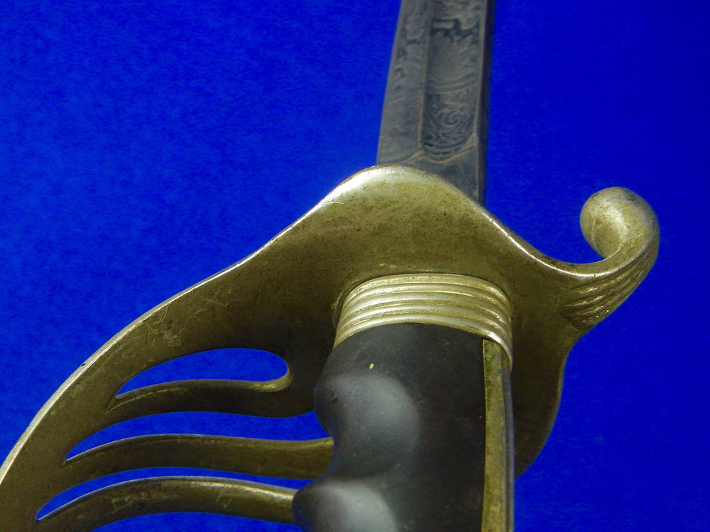 Vintage US Model 1902 Presentation Officer's Sword with Scabbard ...