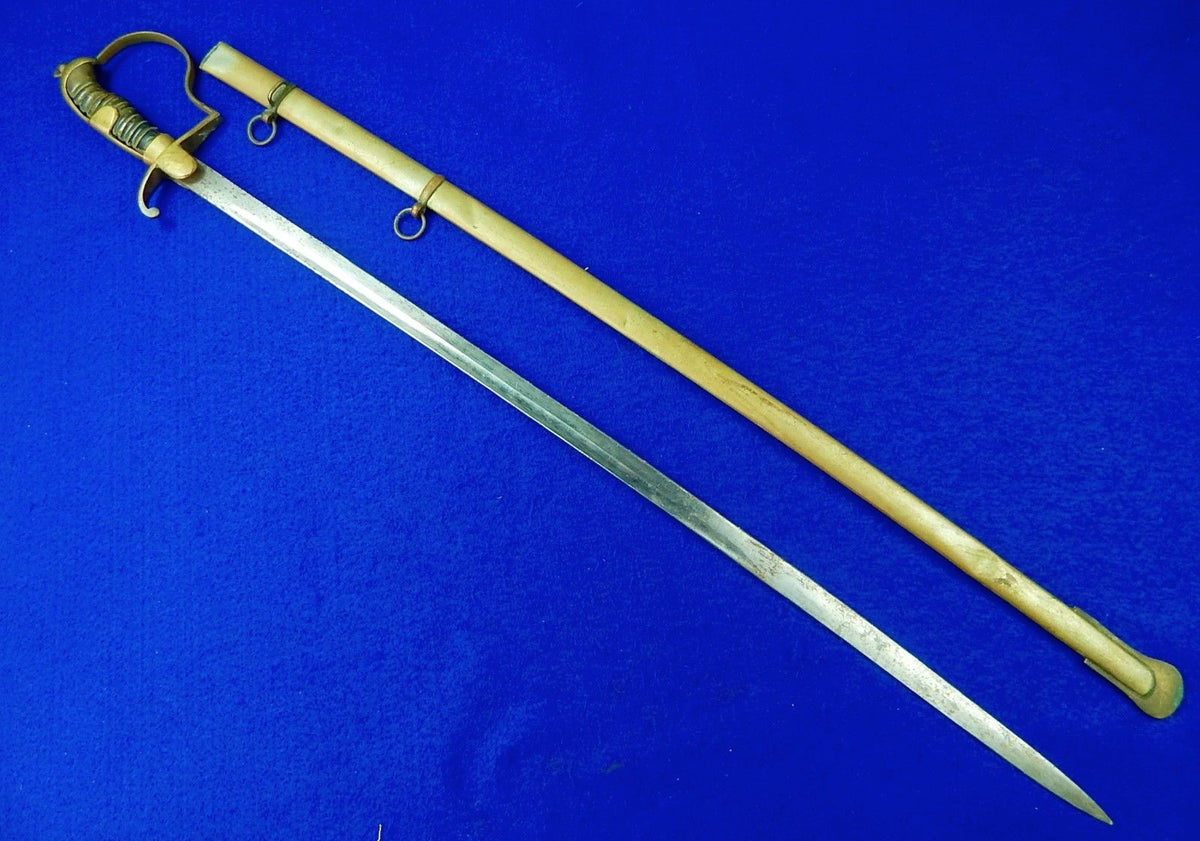 Turkish Turkey WWI WW1 Officer's Sword & Scabbard – ANTIQUE & MILITARY ...