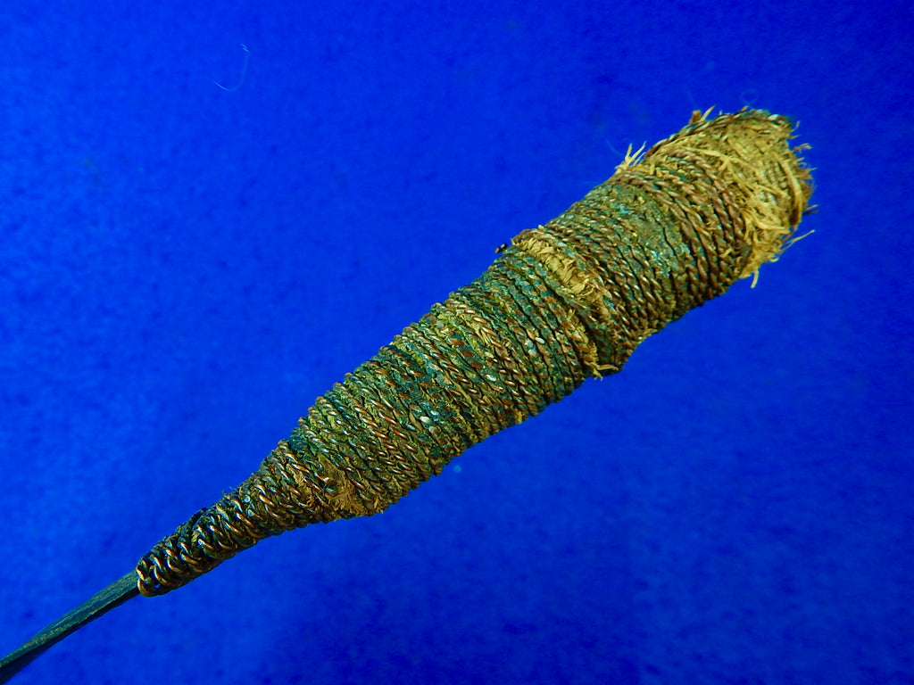 Antique Vintage Africa African Zaire Short Sword Large Knife Konda Spe ...