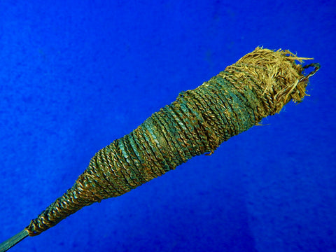 Antique Vintage Africa African Zaire Short Sword Large Knife Konda Spe ...