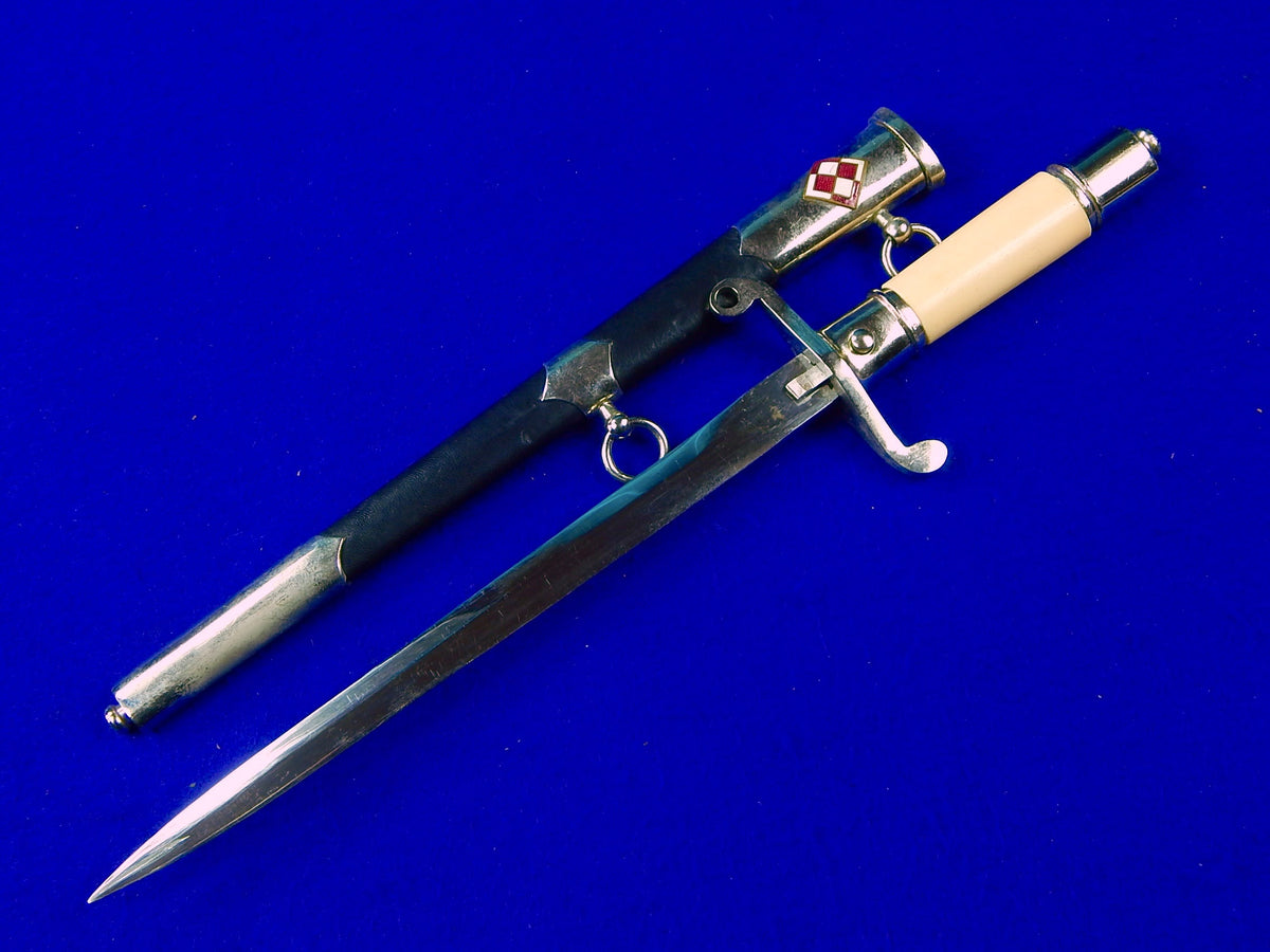 Vintage Polish Poland Air Force Pilot Dagger Fighting Knife Knives w ...