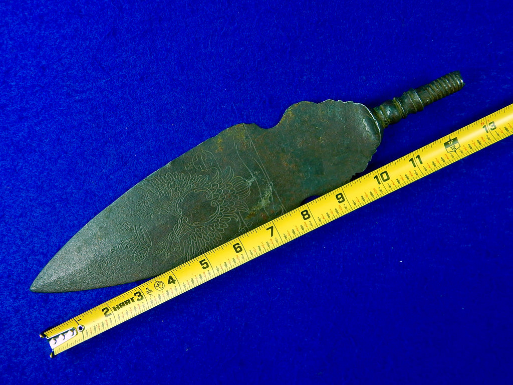 Antique Very Old Imperial Russian Russia 18 Century Engraved Spontoon ...