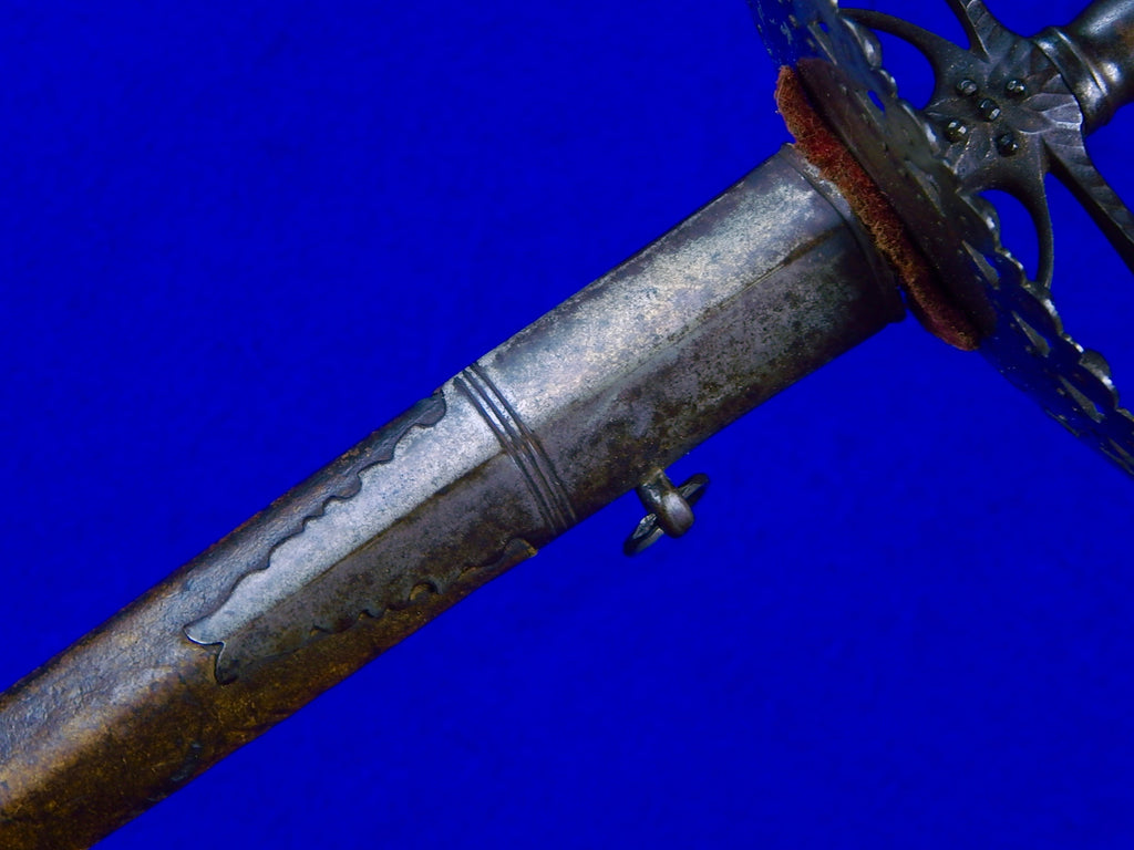 Antique 19 Century British English France French Engraved Court Sword ...