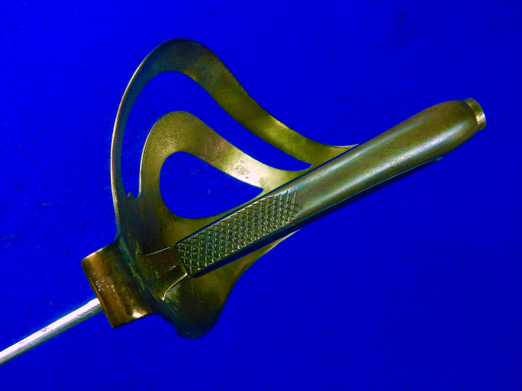 Antique Italian Italy WW1 Engraved Officer's Sword Swords w/ Scabbard ...