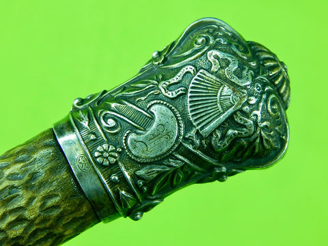 Antique Vintage British English Jonathan Crookes Sheffield England Lar ...