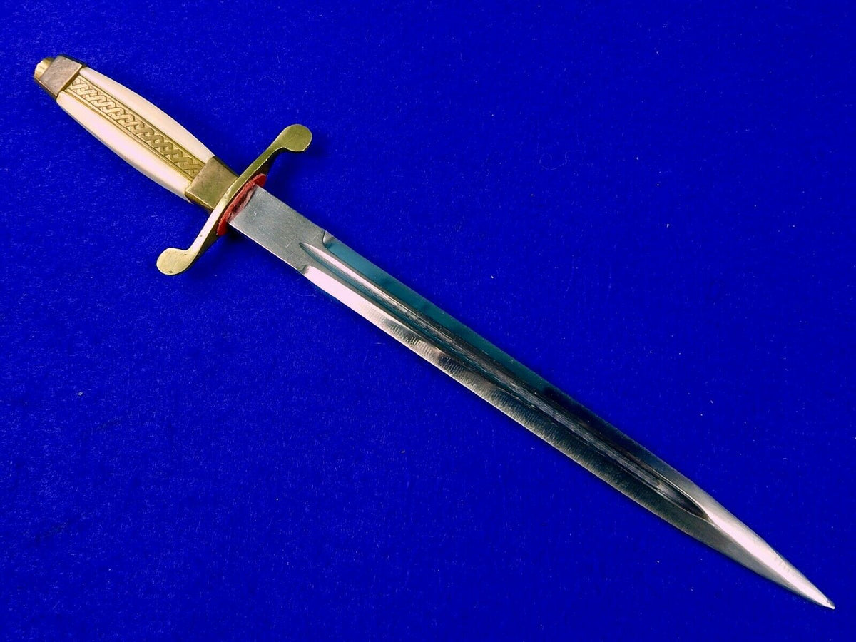 Vintage Bulgarian Bulgaria Soviet Period Officer's Dagger Fighting Kni ...
