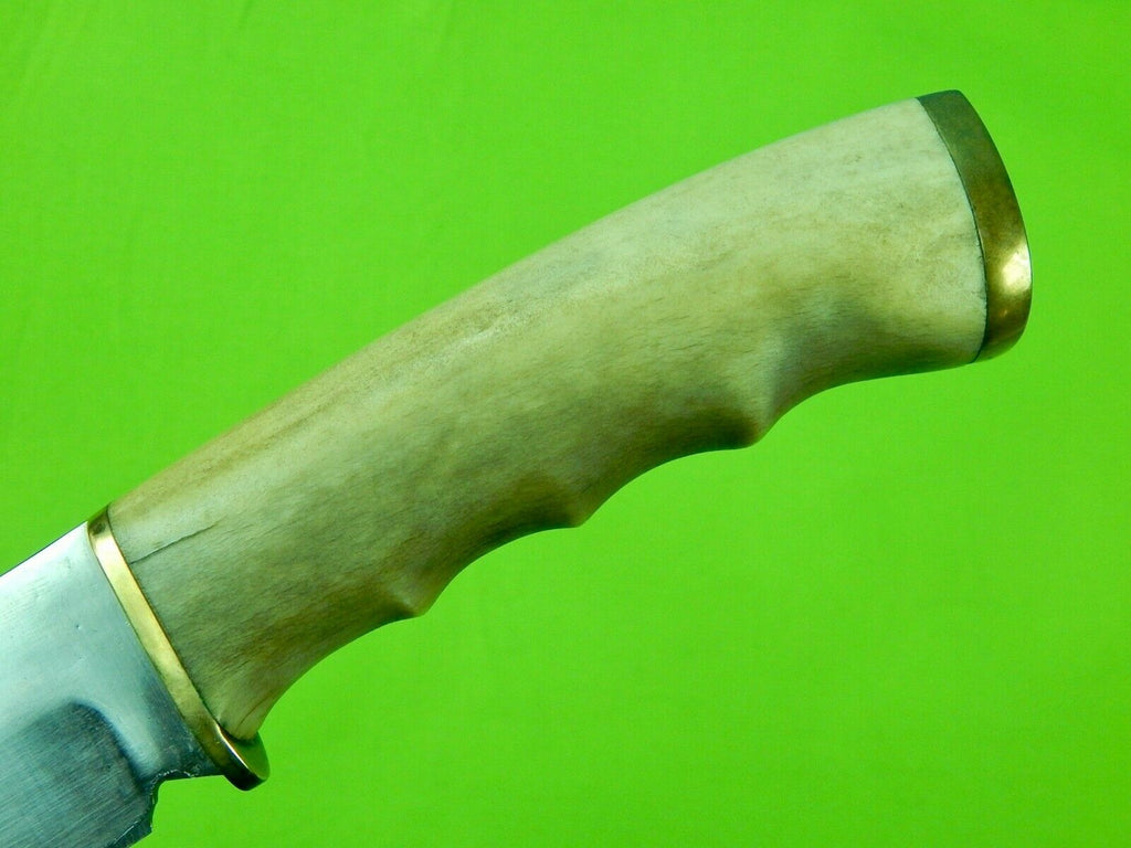 US Custom Handmade Merle MW Seguine Juneau Alaska Bowie Hunting Fighti ...