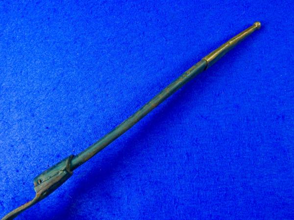 RARE Dutch Netherlands WW1 Model 1891 Bayonet Knife Leather Scabbard S ...