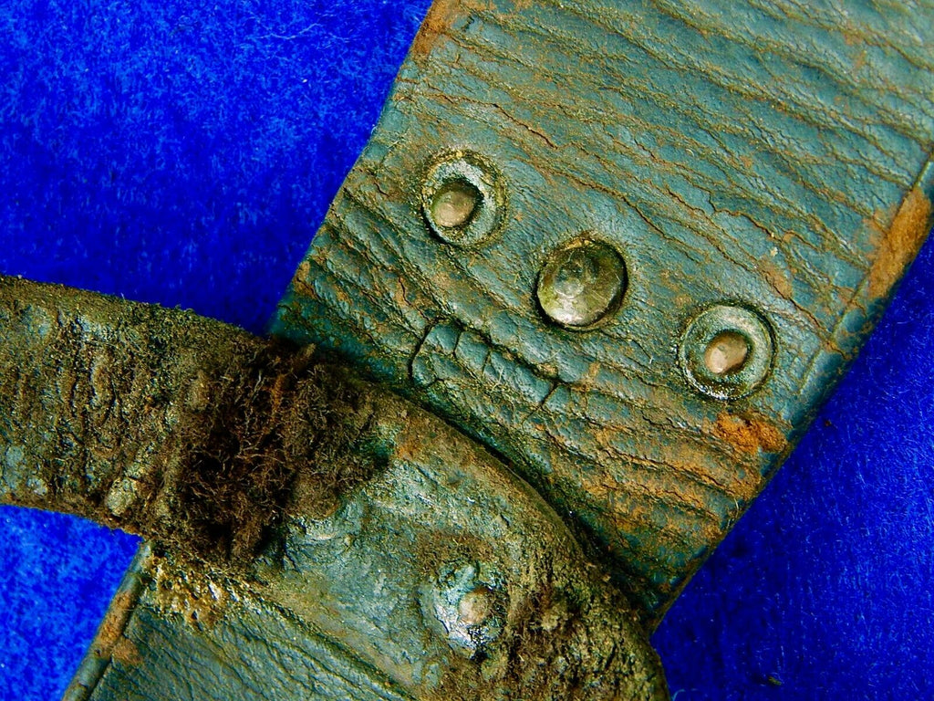 RARE Dutch Netherlands WW1 Model 1891 Bayonet Knife Leather Scabbard S ...