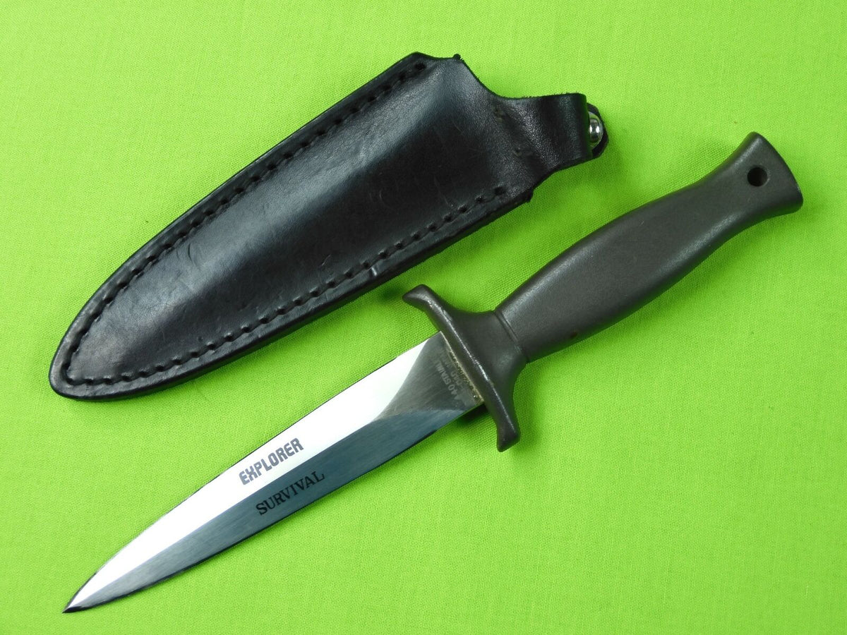 Vintage Japan Japanese Explorer Survival Boot Knife w/ Sheath – ANTIQUE ...