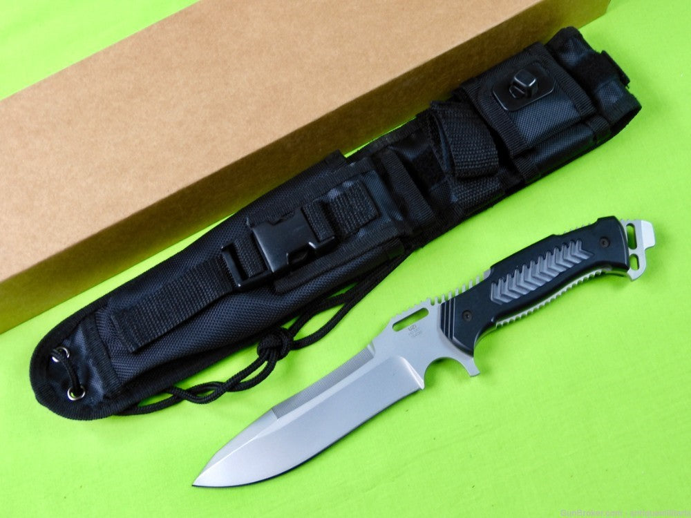 US Made 2005 UZI Cryo Edge Defender Tactical Fighting Knife – ANTIQUE ...
