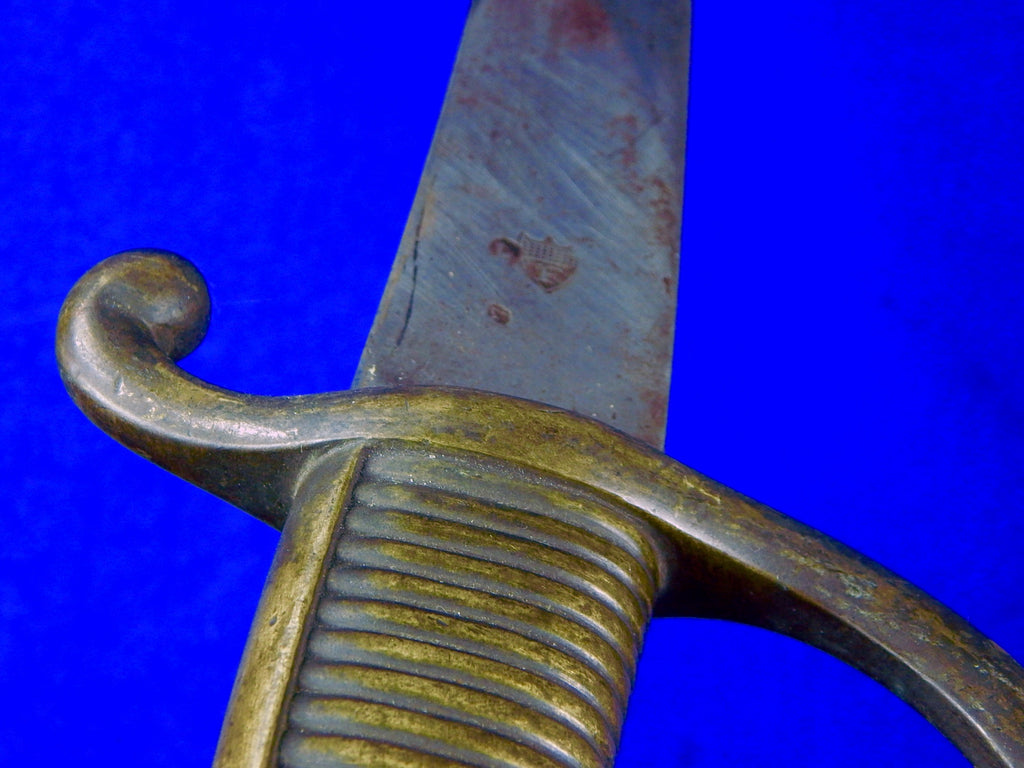 Antique French France Napoleonic Briquet Short Sword Swords w/ Scabbar ...