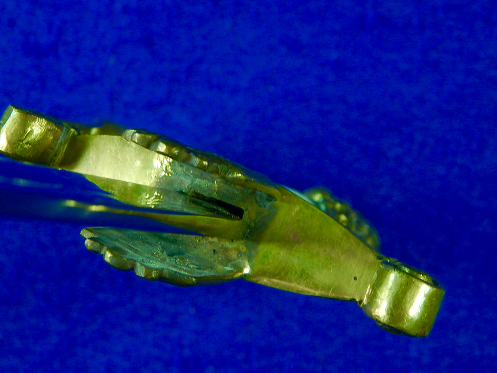 French France South America Antique Old WW1 Lion Head Sword w/ Scabbar ...