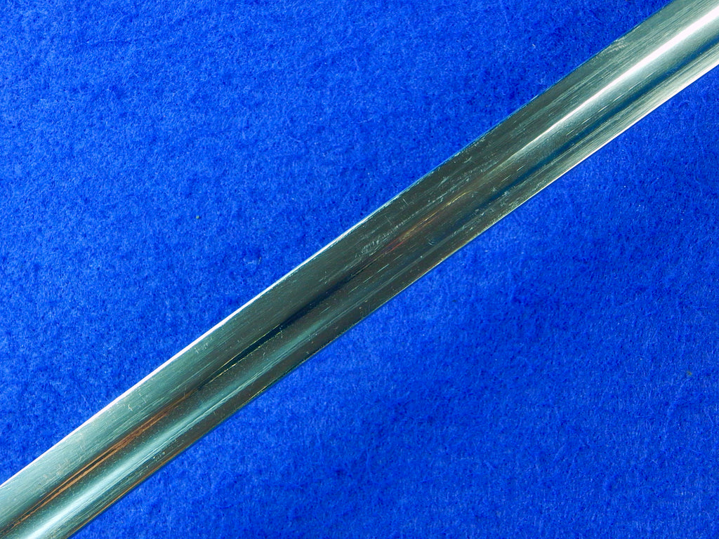 French France South America Antique Old WW1 Lion Head Sword w/ Scabbar ...