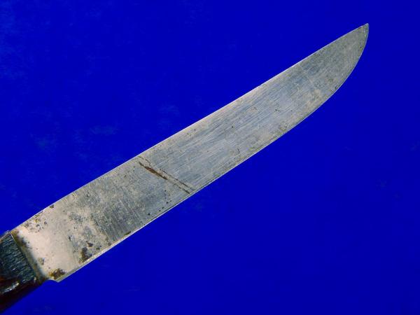 Antique Old German Germany Gold Engraved Dog Head Hunting Dagger Sword ...