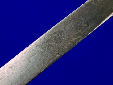 Antique Old German Germany Gold Engraved Dog Head Hunting Dagger Sword ...