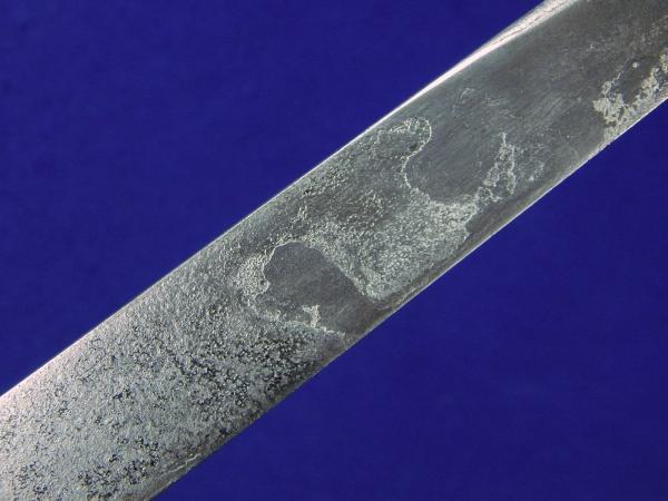 Antique Old German Germany Gold Engraved Dog Head Hunting Dagger Sword ...