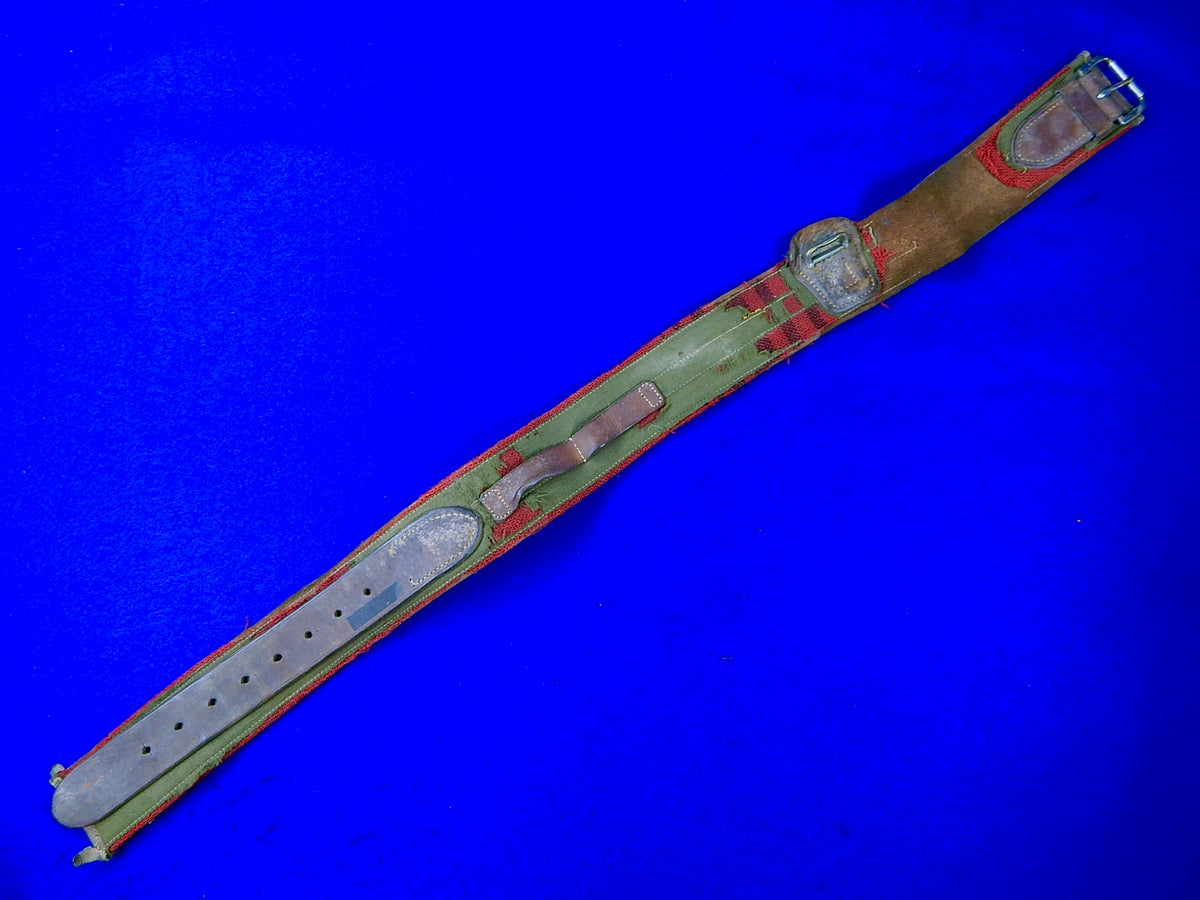 Japanese Japan WWII WW2 Katana Gunto Officer's Sword Belt – ANTIQUE ...